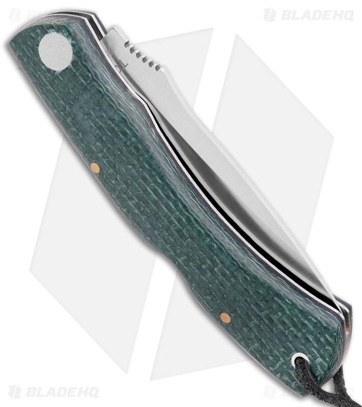 Castillo Torre | Lockback Juniper Green Micarta - Blade HQ