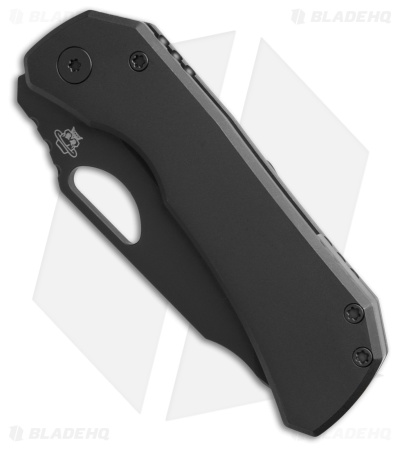 Deadman Design Co. Elixir Black Ti Clip Point DLC Stonewash