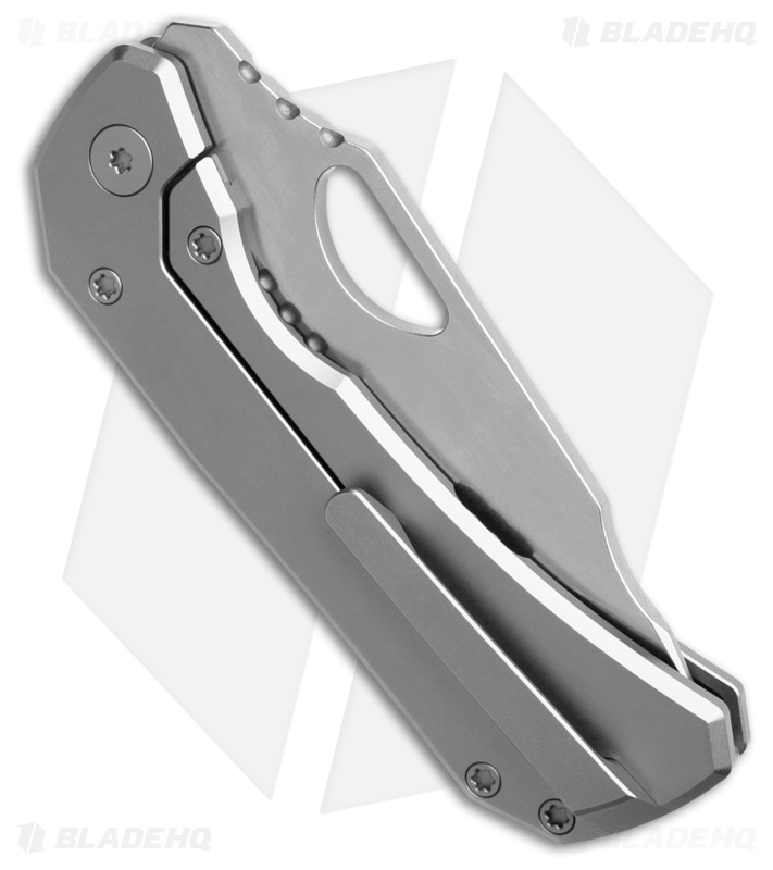 Deadman Design Co. Elixir Stonewash Ti Clip Point SW