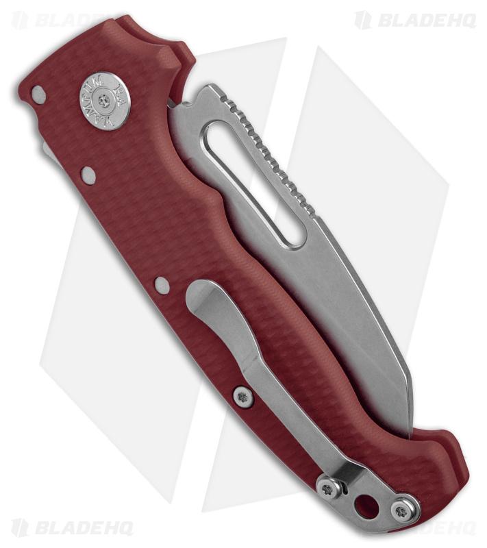 Demko Knives MG AD20S SSF Shark Red G-10 (SW) - Blade HQ