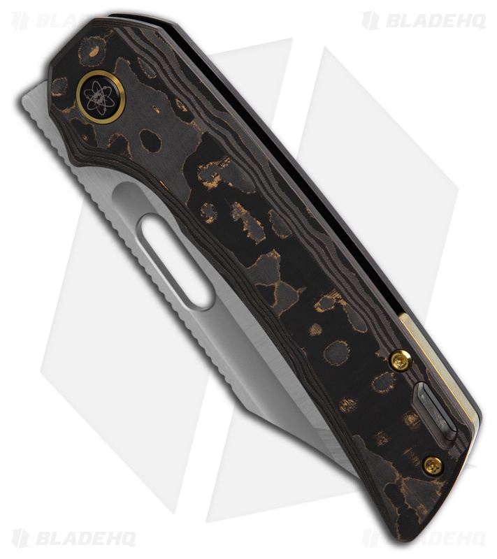 EMPEDC Relative MagnaCut Knife Camo Fatcarbon Gold/Black Ti
