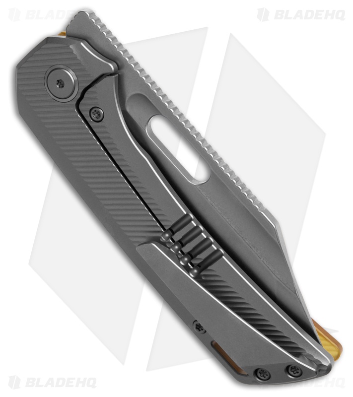 EMPEDC Relative Knife Titanium/Yellow Ultem MagnaCut SW