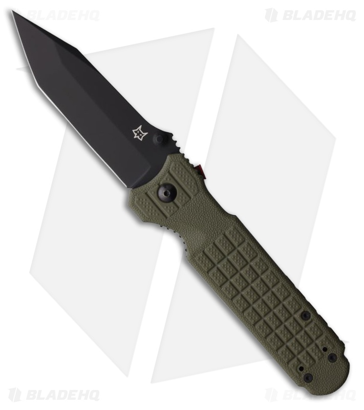 Fox Knives Predator Evolution Knife OD Green FRN Black