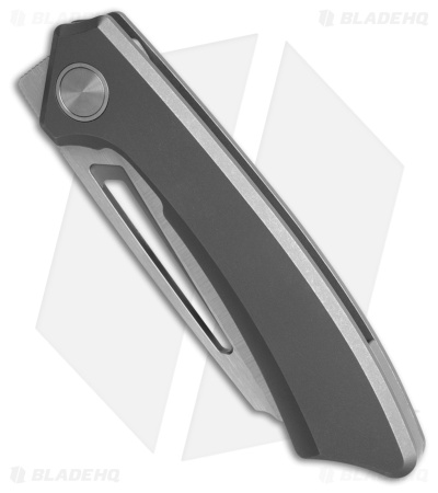 Gecko Customz Pictus Darkwash Smooth Titanium Belt Satin