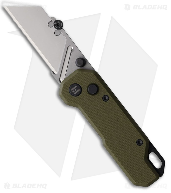 HIGHTRON Vectron Knife OD Green G-10 Satin