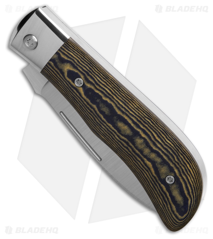 Jack Wolf Knives Timber Jack Knife Blue & Maple Richlite