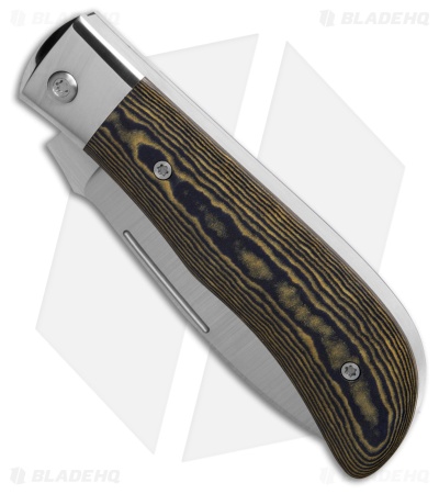Jack Wolf Knives Timber Jack Knife Blue & Maple Richlite