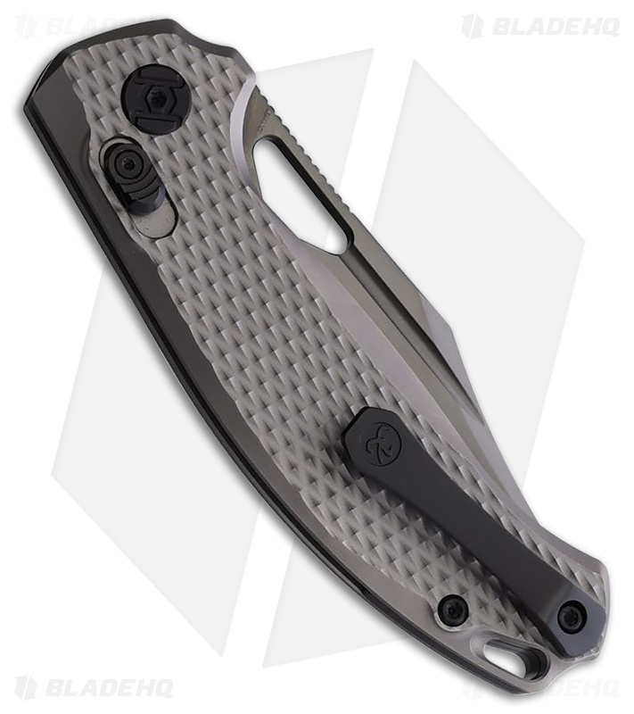 Kunwu Knives DJANGO Knife Diamond Texture Ti DLC Elmax