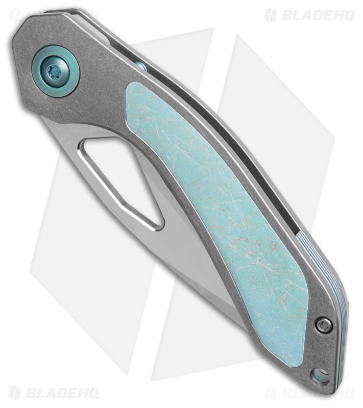 Keanison Knives Bull Terrier Tar Heel Blue Westinghouse