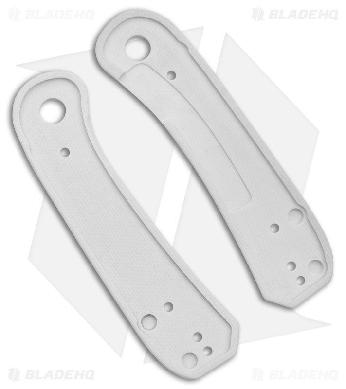 Knafs Co. Lander Scales White G-10 - Blade HQ