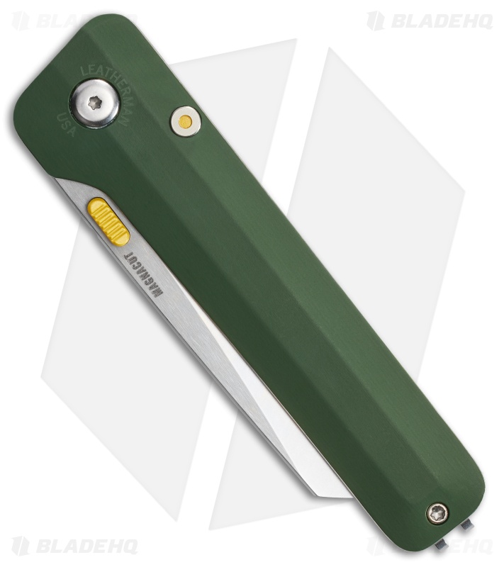 Leatherman Glider Knife Okra Green Stainless Steel
