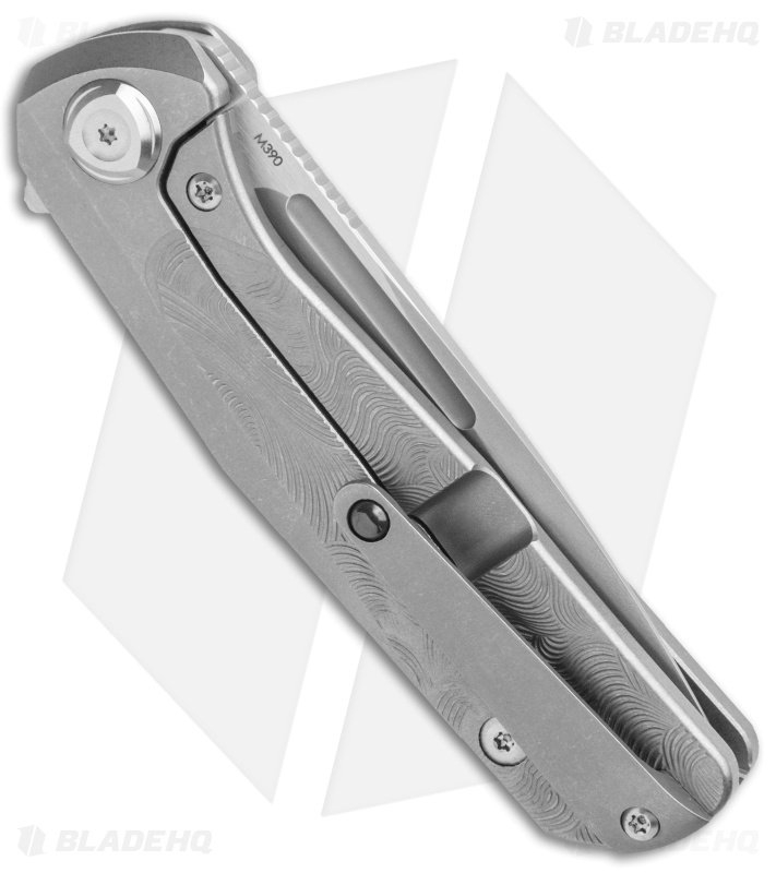 Liong Mah Design GSD v2 Frame Lock Knife Sculpted Ti - BHQ
