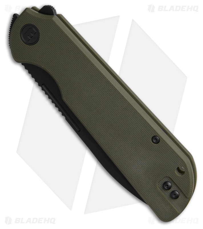 Liong Mah Designs Binary Green G-10 Black SW 14C28N