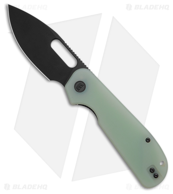 Liong Mah Designs EFD Jade G-10 Drop Point Black 14C28N