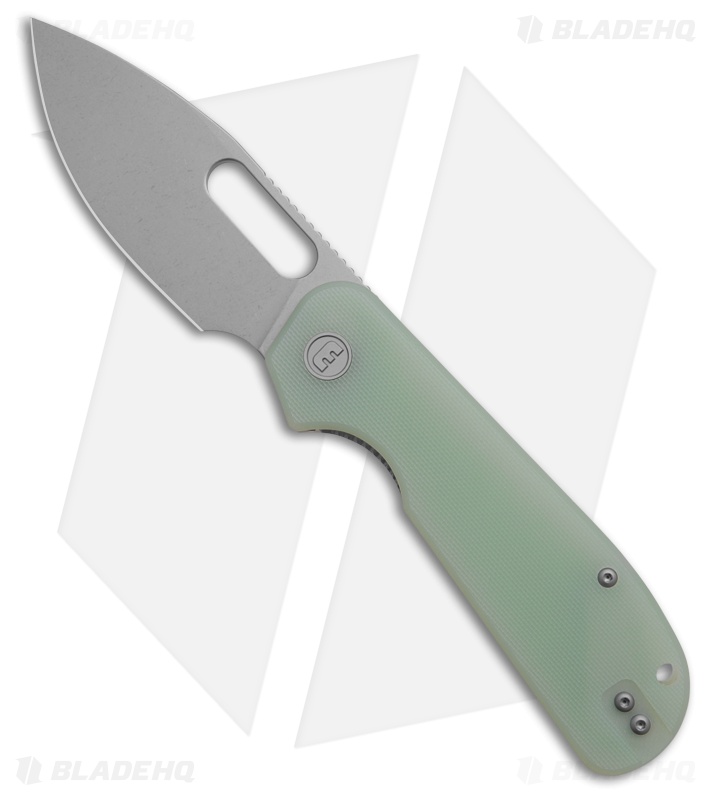 Liong Mah Designs EFD Jade G-10 Drop Point SW 14C28N