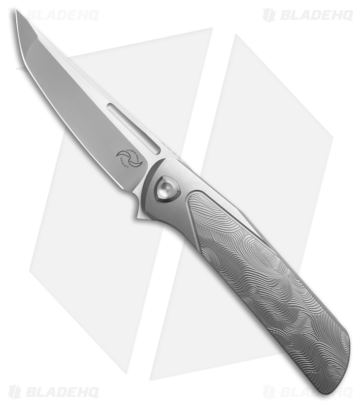 Liong Mah Design Warrior 3 Knife Titanium Stonewash