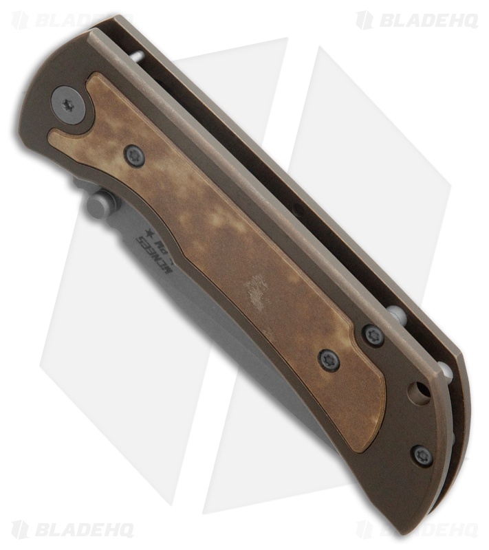 McNees PM Mac2 3.5 Knife Bronze/Brown Titanium MagnaCut SW