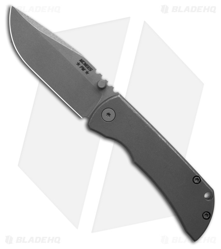 McNees MAC2 Frame Lock Knife Matte SW Ti (Matte SW MagnaCut)