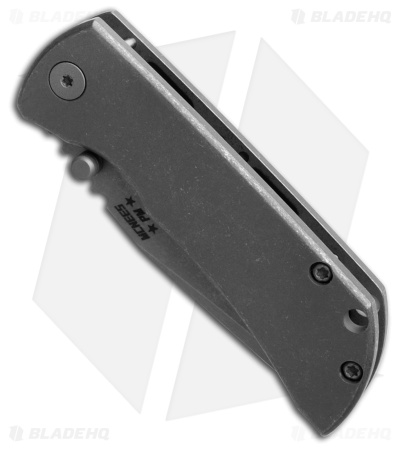 McNees MAC2 Frame Lock Knife Matte SW Ti (Matte SW MagnaCut)