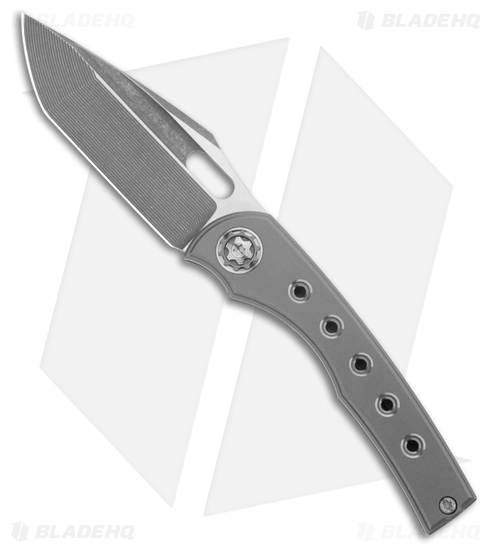 NCC Knives BBM V2 Ti Drop Point Acid Wash Nitro-V
