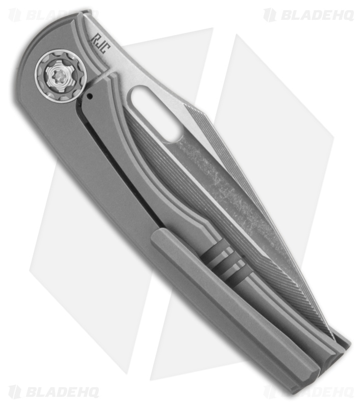 NCC Knives BBM V2 Ti Drop Point Acid Wash Nitro-V