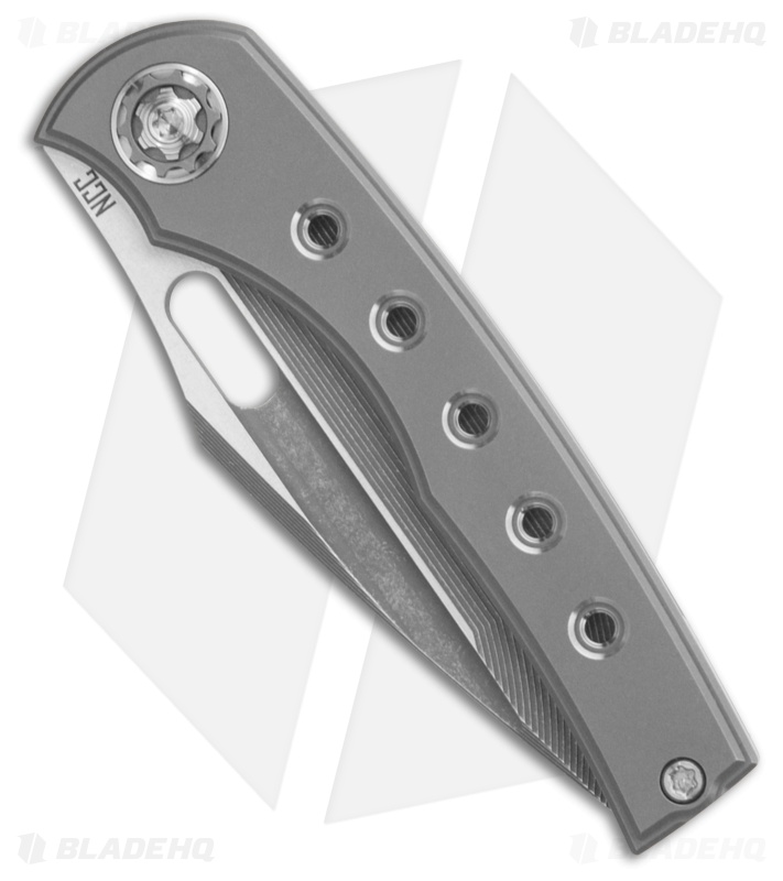 NCC Knives BBM V2 Ti Drop Point Acid Wash Nitro-V