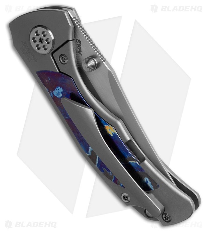 Null Grace Zircuti Blue/Gray Titanium Tanto Satin S90V