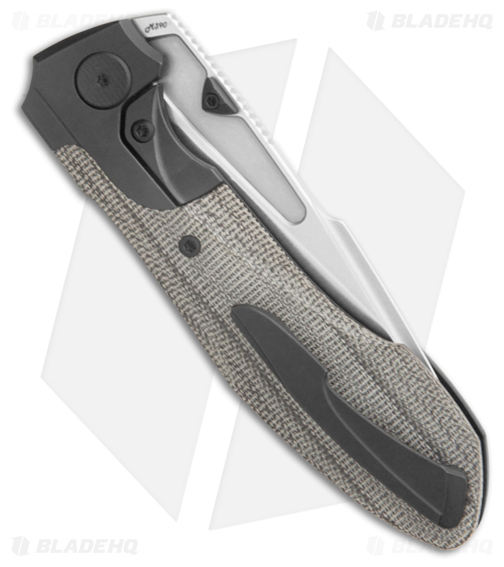 Null Knives Voodoo Knife | Black Micarta + Stonewash