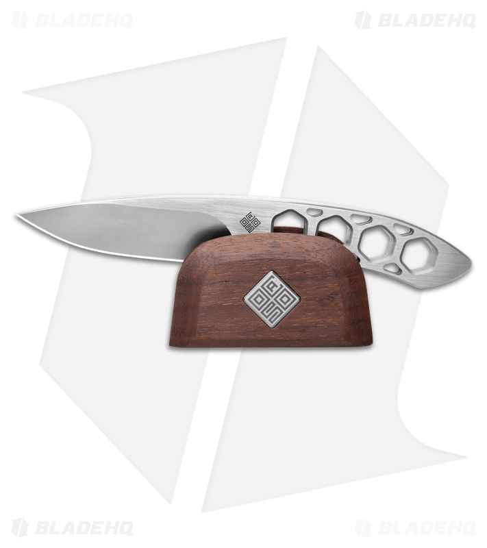 Ocaso Duo Desk Fixed Blade Knife Drop Point Satin SS