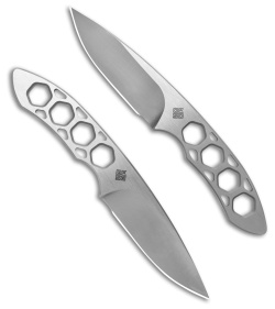 Ocaso Duo Desk Fixed Blade Knife Drop Point Satin SS