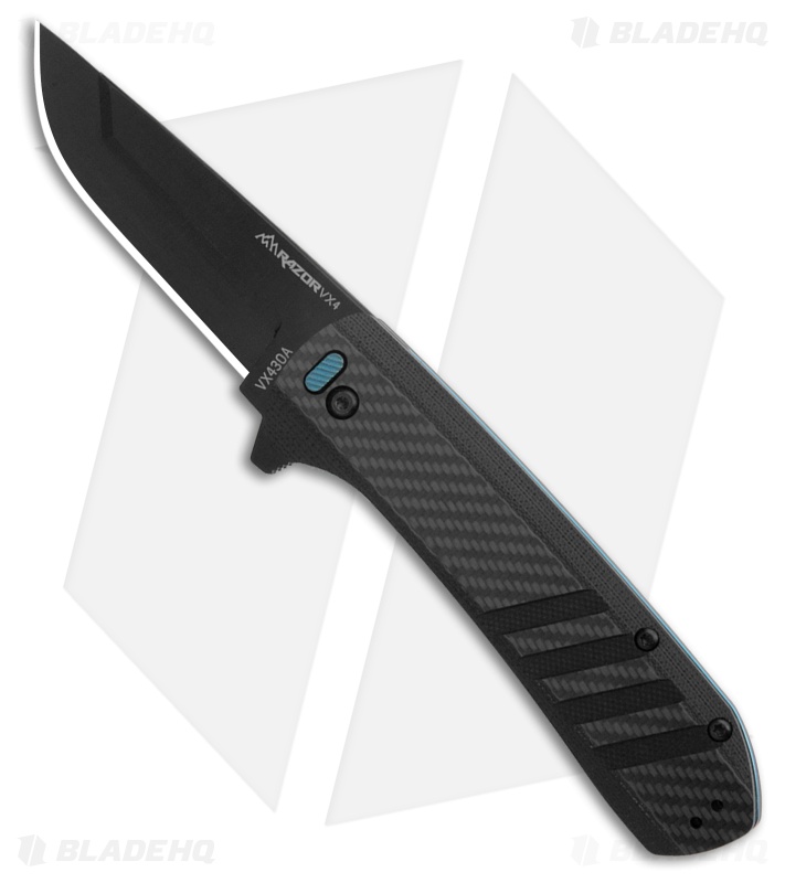 Outdoor Edge Razor VX4 Replaceable Blade Knife Black CF