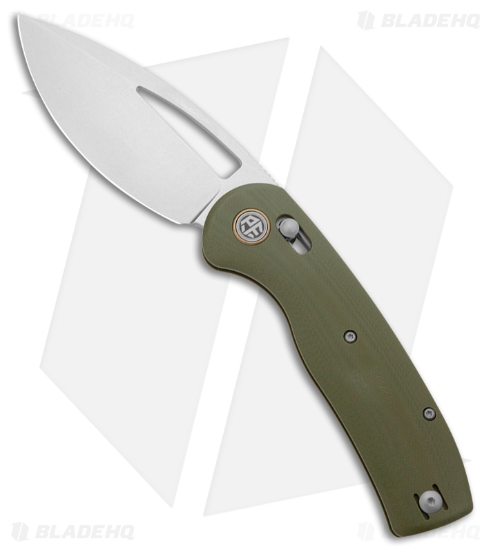 Petrified Fish Viper Knife Green G-10 SW