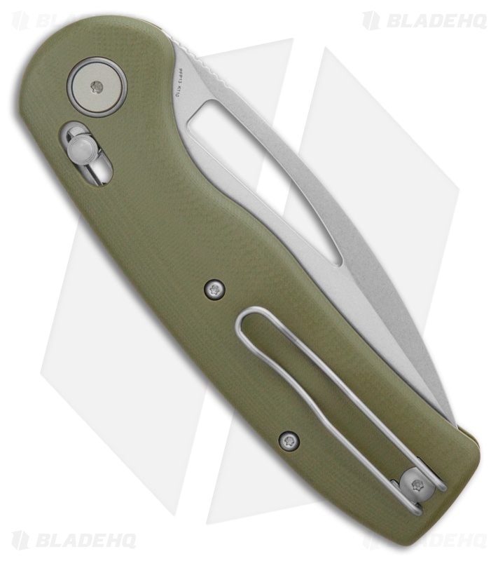 Petrified Fish Viper Knife Green G-10 SW
