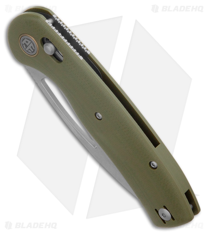 Petrified Fish Viper Knife Green G-10 SW