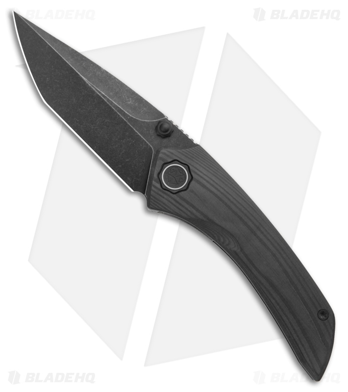 Poikilo Blade Tuna Knife Wood Grain Carbon Fiber SW