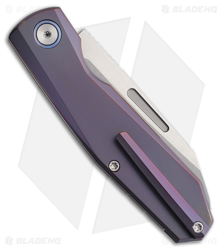 Remette RT-Squirrel Knife Purple Titanium Satin