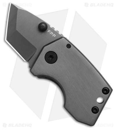 Stabby Labs FAT PP Frame Lock Knife Silver Stainless Steel