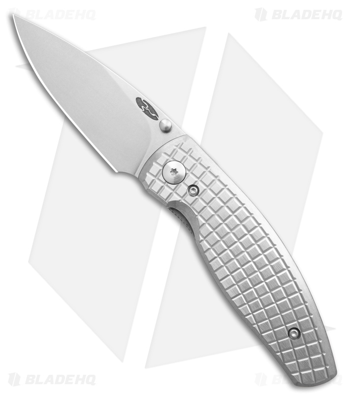 TRM Knives Neutron 2 Liner Lock Knife Frag Pattern Titanium