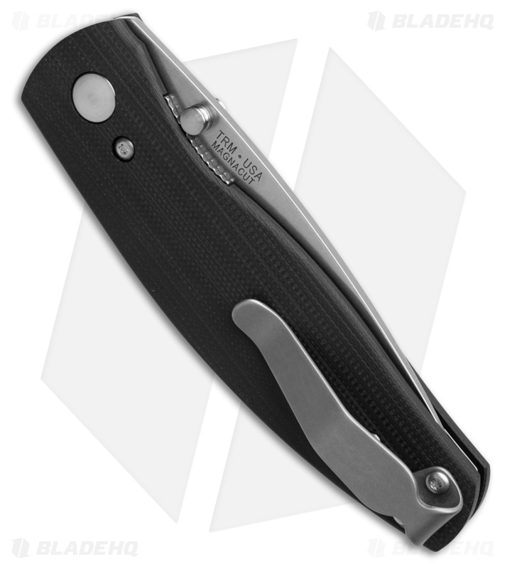 TRM Knives Neutron 2 Knife 3D Jet Black G-10