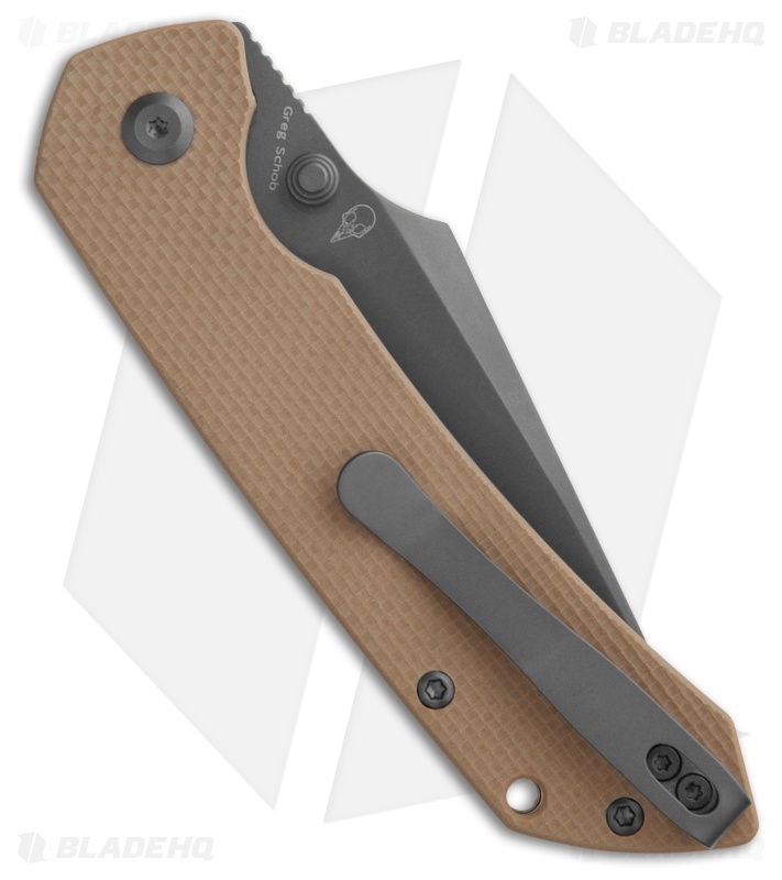 Tenable Knives Fenrir Knife Light Sand G-10 Gray