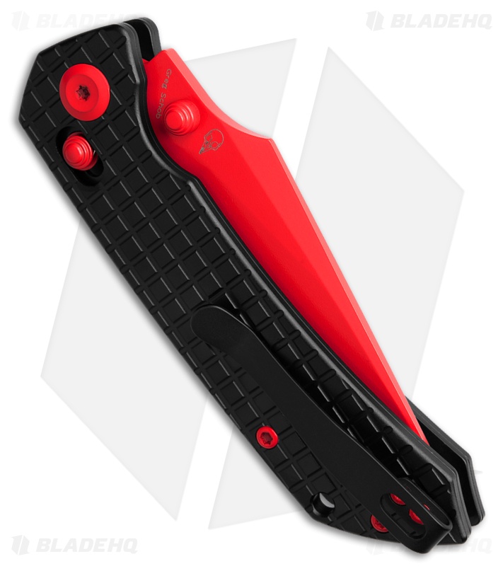 Tenable Fenrir Crossbar Lock Knife Black Aluminum