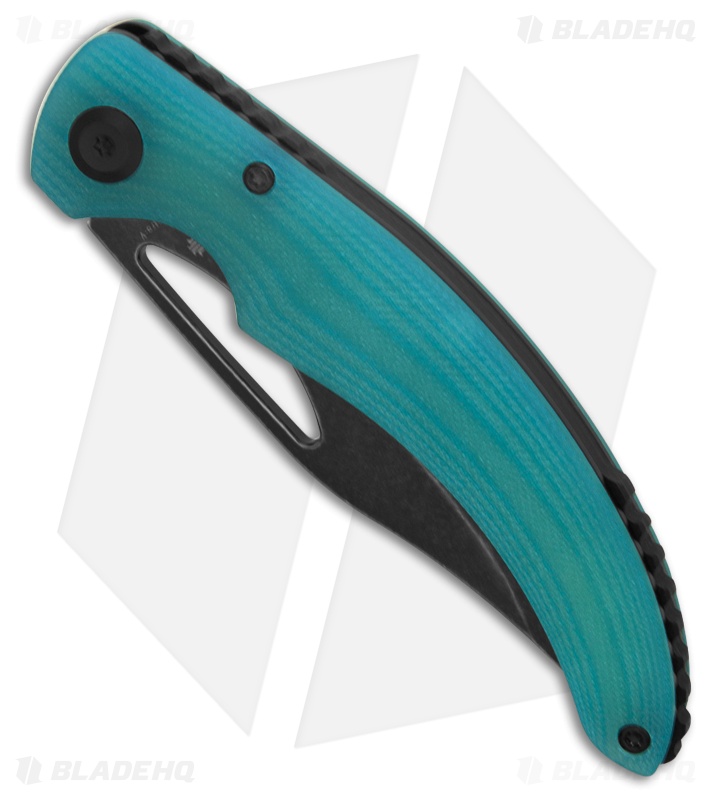 Kansept Knives Gideon Knife Tiffany Blue G-10 Black SW
