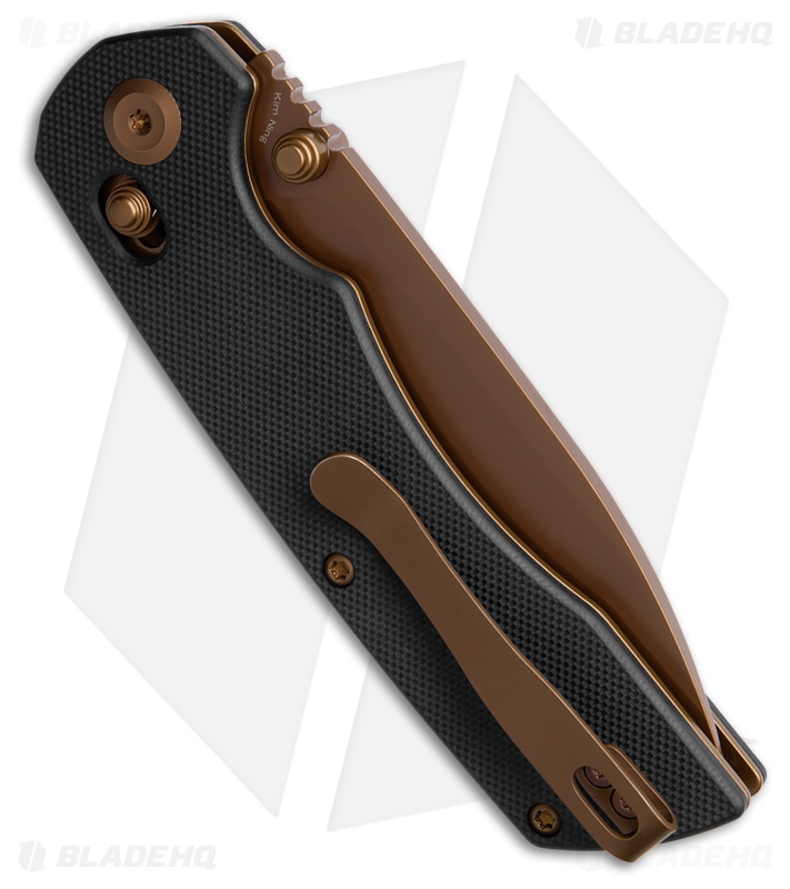 Tenable Knives Kryo Crossbar Lock Knife Black G-10