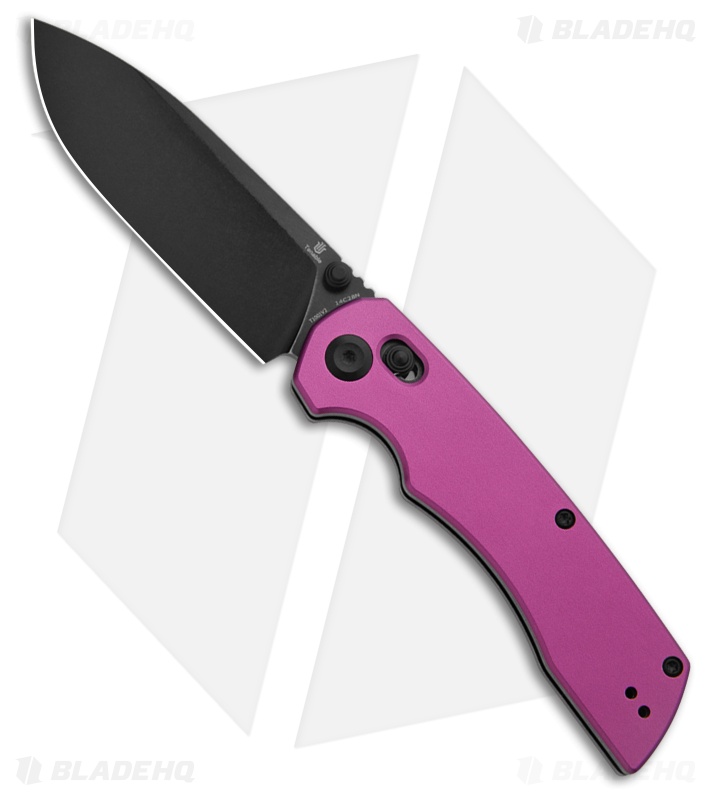 Tenable Knives Kryo Knife Purple Aluminum Black SW