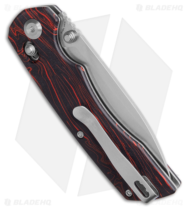 Tenable Knives Kryo Crossbar Lock Knife Red & Black G-Mascus