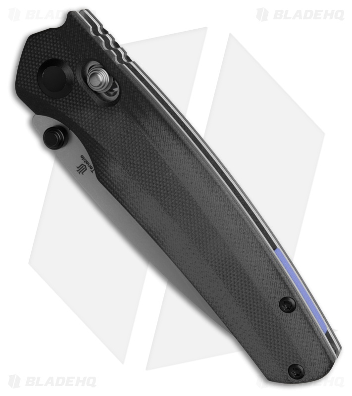 Tenable Knives Raven Crossbar Lock Knife Black G-10