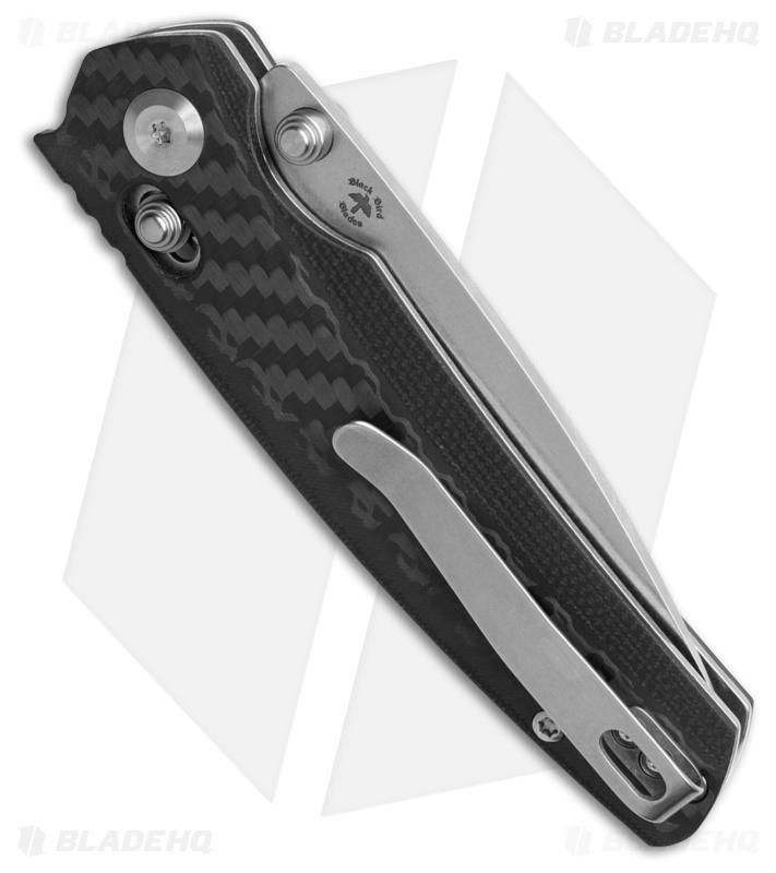 Tenable Knives Raven Crossbar Lock Knife Twill Carbon Fiber