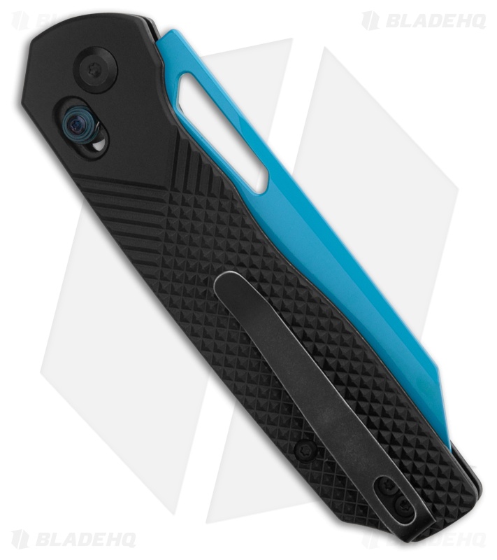 Tenable Knives Shard Knife Black Diamond Pattern Al Blue