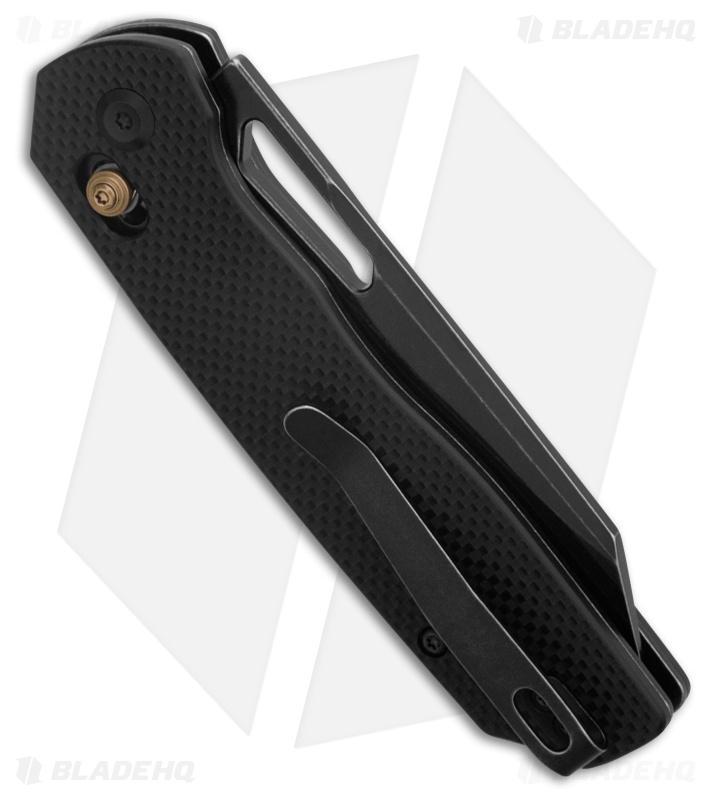 Tenable Knives Shard Crossbar Lock Knife Black G-10 Black SW