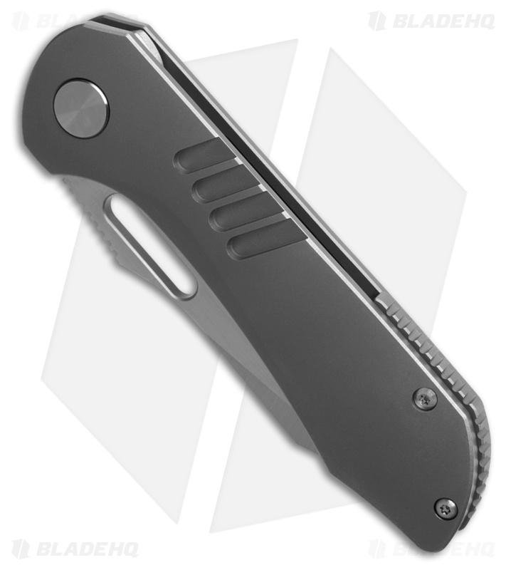 Tuyaknife Shocker Knife Titanium Satin